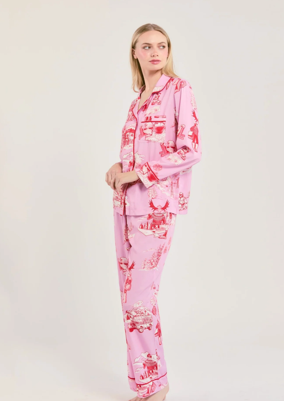 Katie Kime Apres Ski PJ Set – Two Skirts